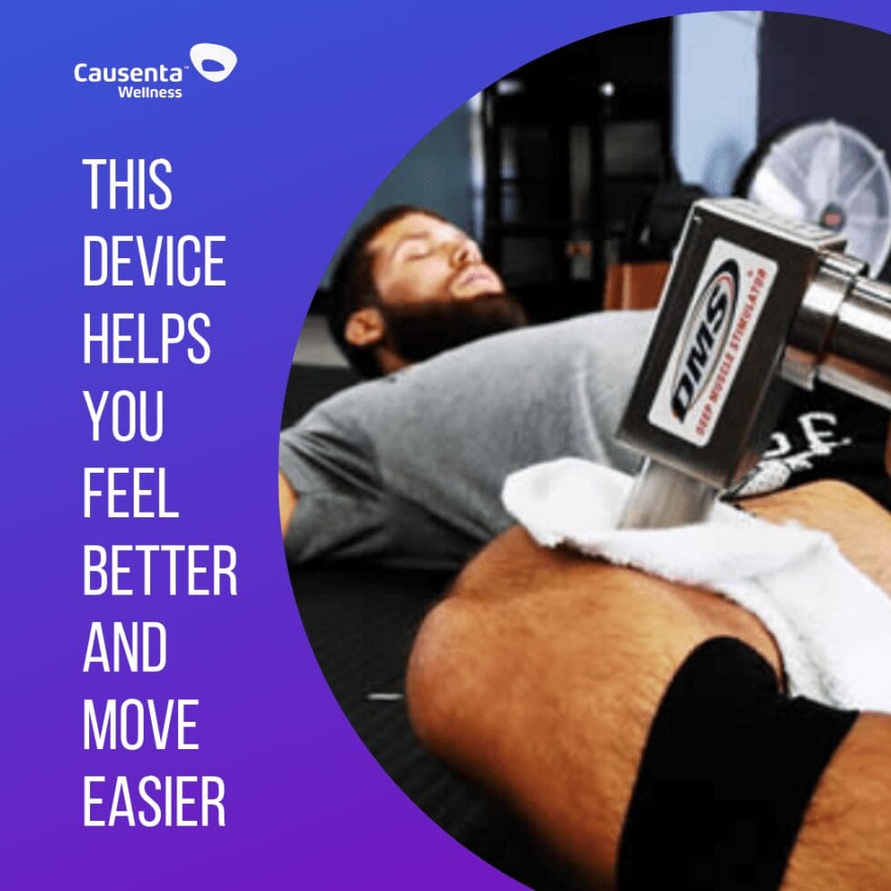 No, it’s not a jackhammer. It’s a therapeutic technology that relieves ...